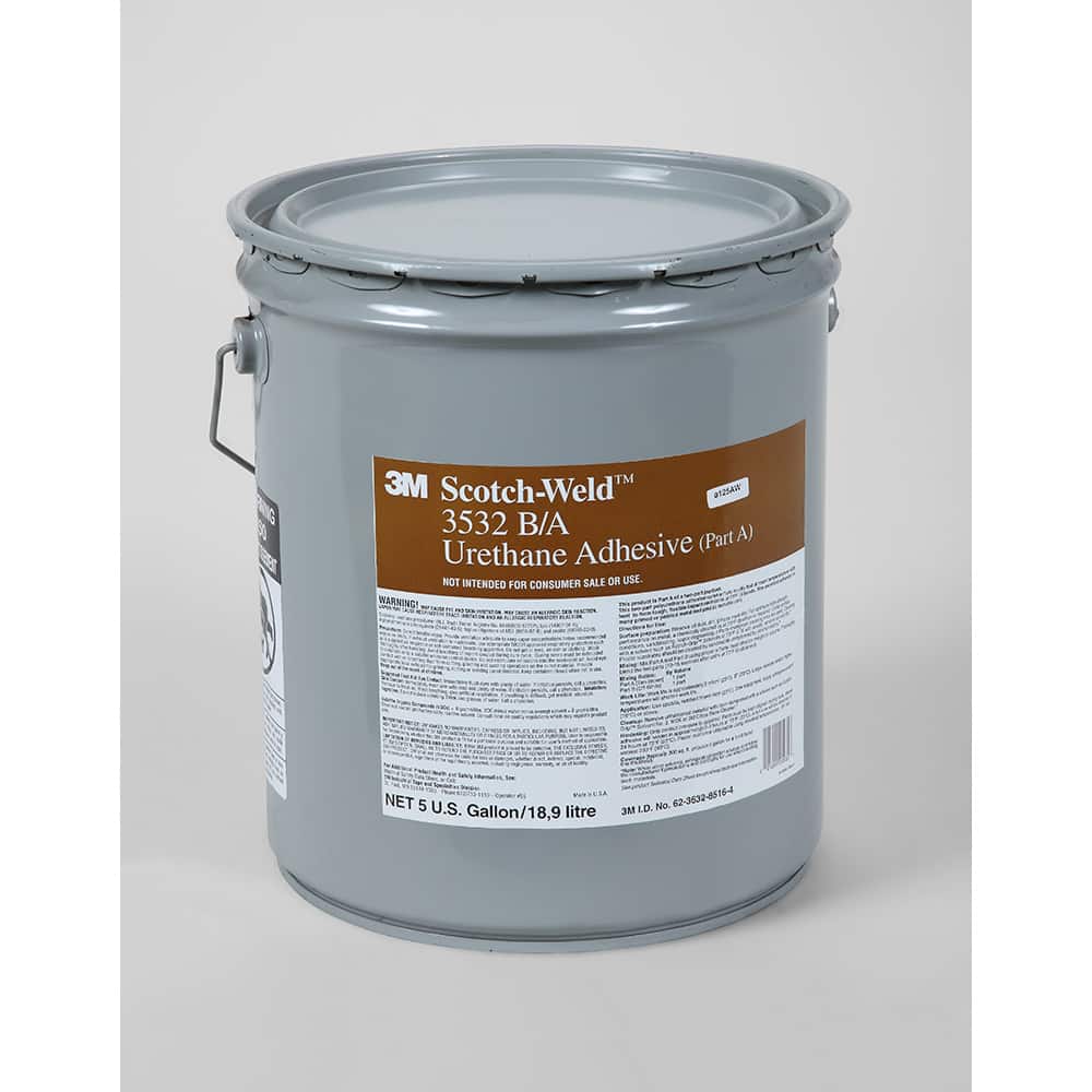 3M 20935, Scotch-Weld Urethane Adhesive 3532, Brown, Part A, 5 Gallon ...