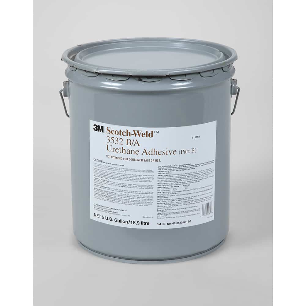 3M 20881, Scotch-Weld Urethane Adhesive 3532, White, Part B, 5 Gallon ...