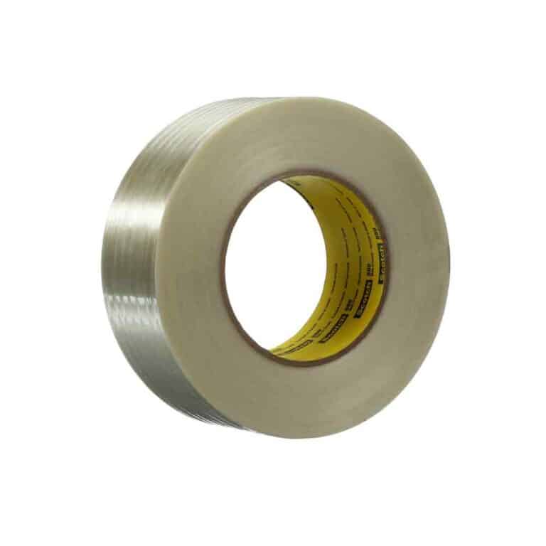 3M 39829, Scotch Filament Tape 880, Clear, 36 mm x 55 m, 7.7 mil, 24 ...